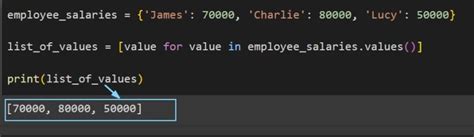 How To Get All Values From Dictionary Python