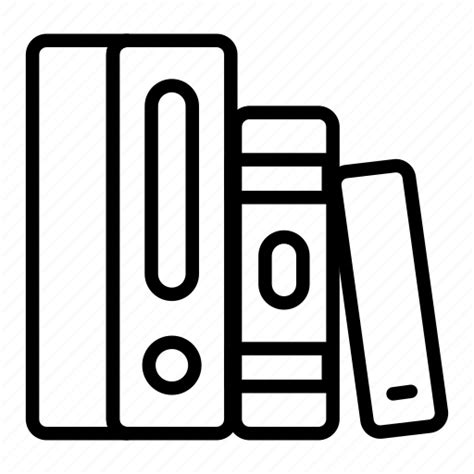 binders catalog file folder data icon download on iconfinder