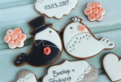 Пряники на свадьбу | Свадебный портал №1 | Spring cookies, Cookie ...