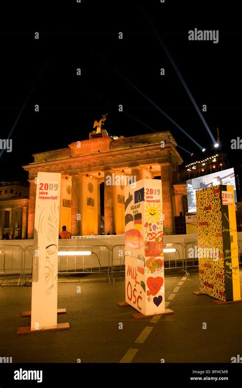 20th Anniversary Celebrations Of The Fall Of The Berlin Wall In Berlin