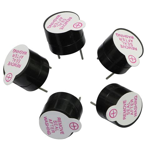 Ruiling 5 Pack Active Buzzer For Arduino And Raspberry Pi