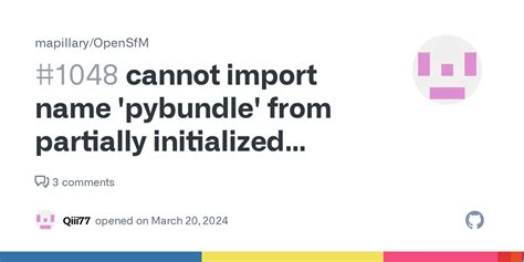 cannot import name pybundle from partially initialized module