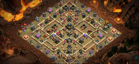 Municipio Livello 17 Base Di Guerra Link Th17 Disposizione Base