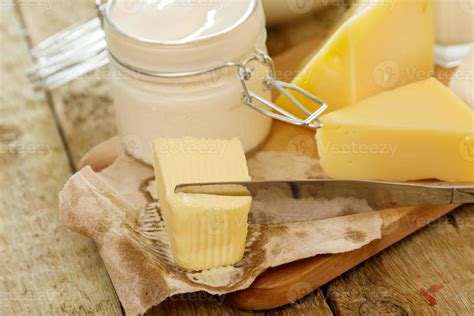 Different Dairy Products Stock Photo At Vecteezy