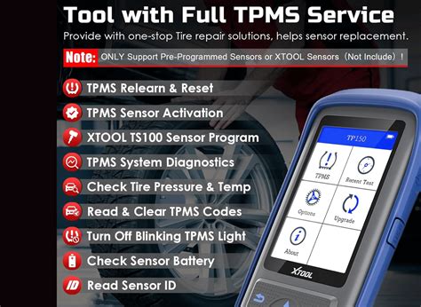 Tp150 Xtool Tpms Tool Is Your One Stop Tire Solution