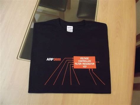 Matrixsynth Arp 2600 Filter Synth T Shirt