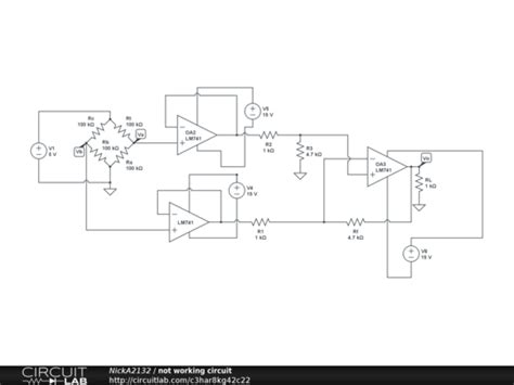Not Working Circuit CircuitLab