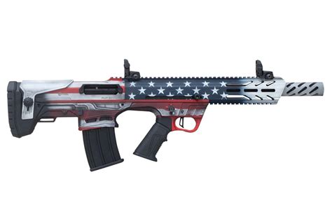 Citadel Pup Scout 12 Gauge Semi Auto Shotgun With Usa Flag Finish
