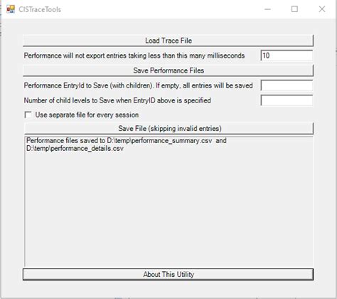 Trace Tools Cis Insurance Services Trace Tools