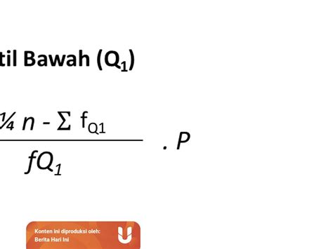 Rumus Kuartil Bawah Data Berkelompok Pelajaran Soal Rumus Kuartil Data Berkelompok Wardaya