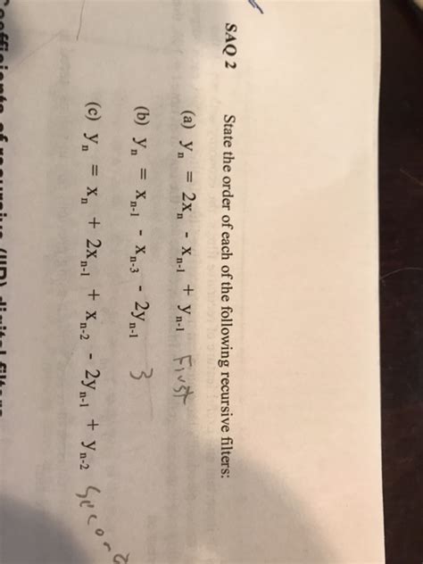 solved 4 derive the transfer functions of each of the