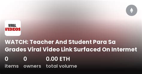 Watch Teacher And Student Para Sa Grades Viral Video Link Surfaced On Intermet Collection
