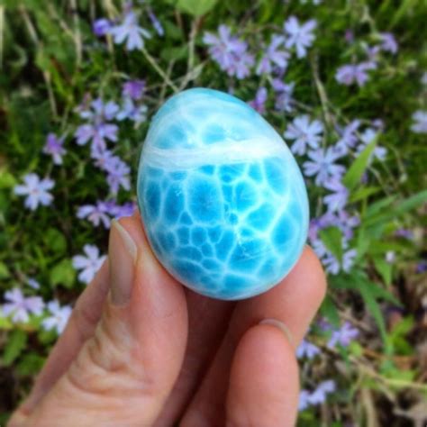 Larimar, also called "Stefilia's Stone", is a rare blue variety of the silicate mineral ...