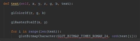 Python Why Is My Opengl Program Unable To Load The Glut Bitmap Fonts