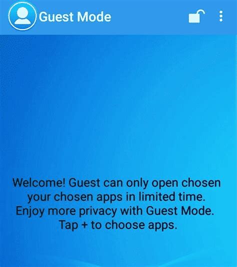 how to enable guest mode for android inbuilt or non inbuilt feature