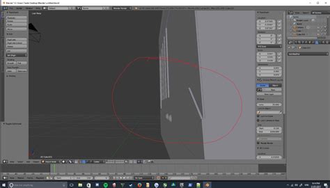 Edges How To Stop Objects Sticking Out From The Sides Blender Stack