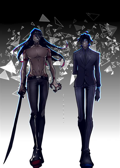 scp 076 2 and scp 073 scp foundation drawn by nanashi protocol 001