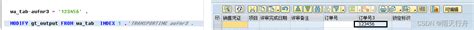 abap modify常用语法解析 csdn博客