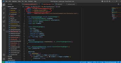 Flutter Color Dart Not Getting Imported In The Other Files Stack Overflow