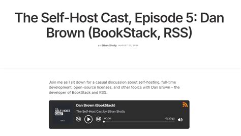 Bookstack Project Update For September 2024 · Bookstack
