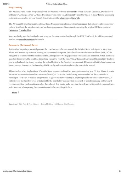Arduino Arduino Boardnano Pdf