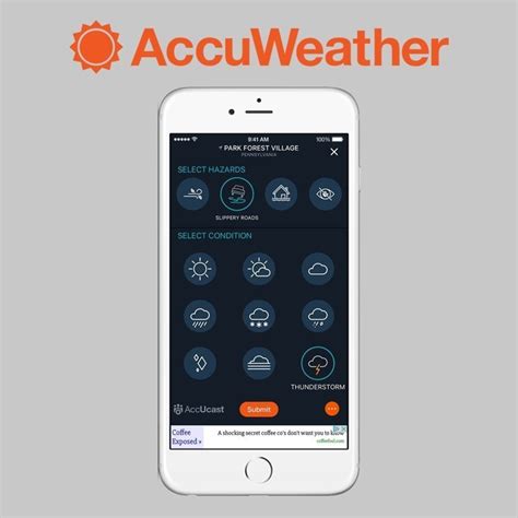 Accuweather Launches App For Iphone Ipad And Ipod Touch With Ios 10