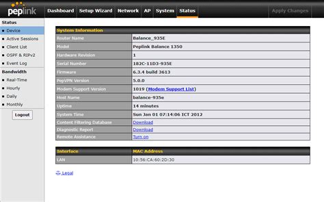 What Port Wan Is Disabled Peplink 1350 Peplink Balance Peplink Community