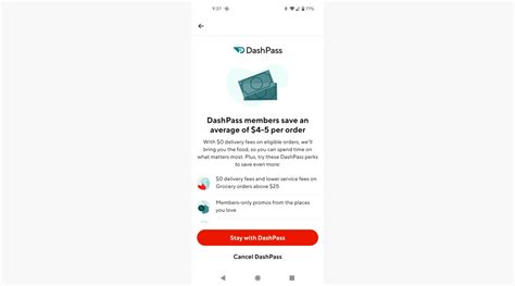 DoorDash: How to cancel DashPass subscription?