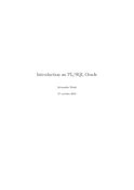 Introduction au PL SQL Oracle lire et télécharger en PDF