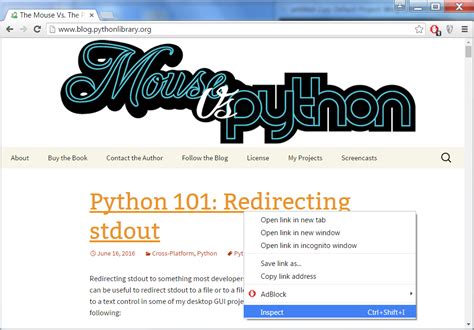 A Simple Intro To Web Scraping With Python The Mouse Vs The Python