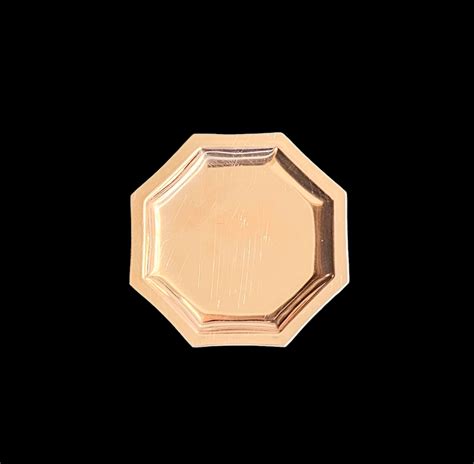 Td0911 Octagon Trinket Dish Twisted Turtle Studio