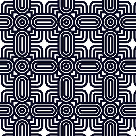 Premium Vector Seamless Geometric Square Background Pattern Vector Illustration From Random