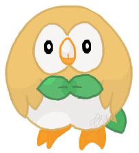 Rowlet Chibi By Spufflez On Deviantart