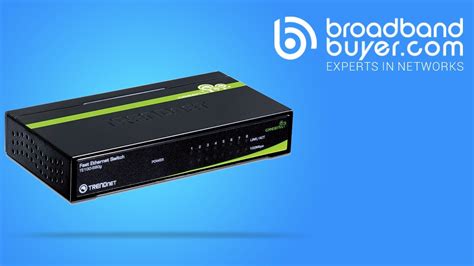 TRENDnet TE S G Ethernet Switch Introduction YouTube