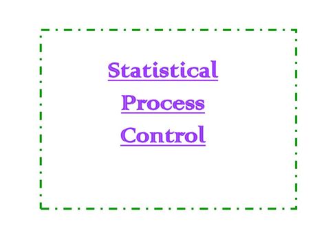 PPT Statistical Process Control PowerPoint Presentation Free Download ID 918621