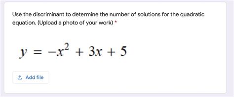 Determine The Number Of Real Solutions Each Quadratic Equation Has Brainly Tessshebaylo