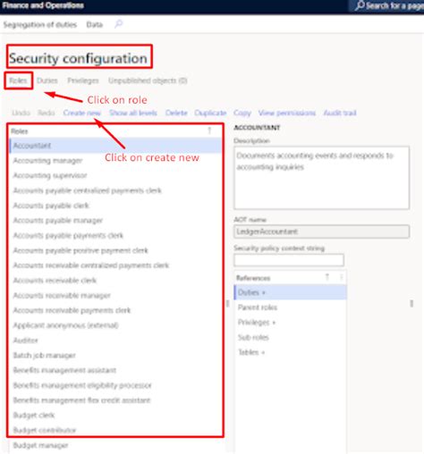 Security Roles In D365 Finance And Operation