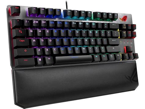 ASUS X801 ROG Strix Scope NX TKL Deluxe 80 RGB Gaming Mechanical Keyboard ROG NX Red Linear