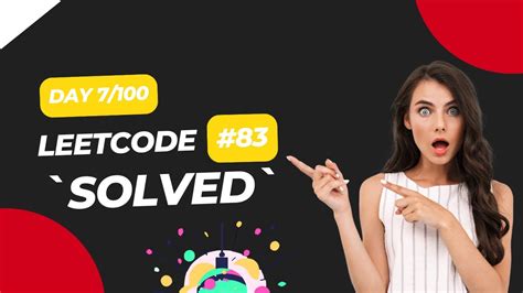 Remove Duplicates From Sorted List Leetcode 83 Solved Youtube