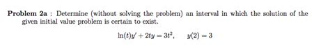 solved problem 2a determine without solving the problem an