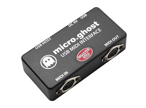 Disaster Area Designs Microghost Usb Midi Host Interface Reverb