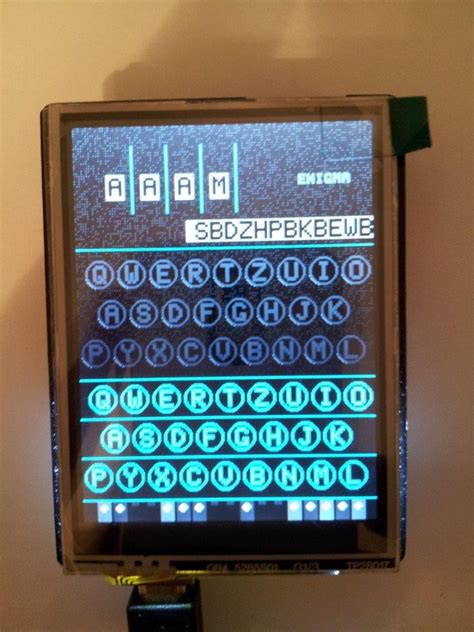 Gallery Arduino Enigma Machine Simulator Hackaday Io