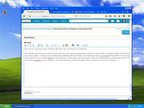 Running Scratch And Things In Odd Programs Discuss Scratch