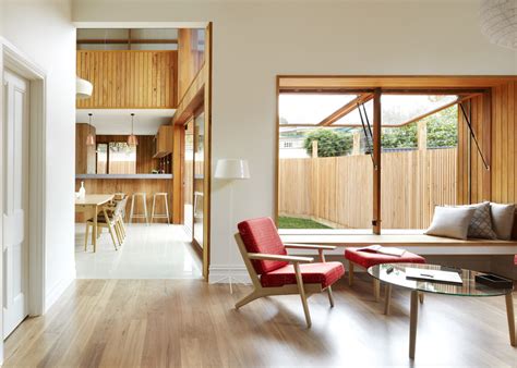 Triangular Void Joins A Timber Extension To A Melbourne Home Triangular Void Joins A Timber Extension To A Melbourne Home