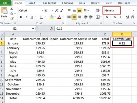 Methods To Set Data To Percentage Format In Your Worksheet