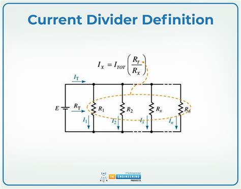 What Is Current Divider Definition Working Examples And Applications