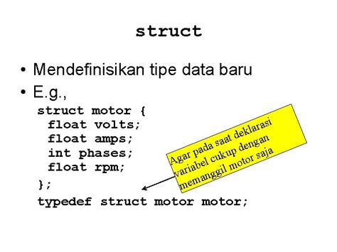 Algoritma Dan Struktur Data Pointer Pada Struct Definition