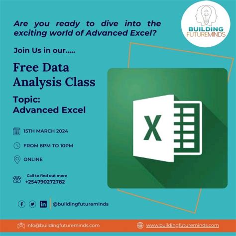 Join Us For A Free Data Analysis Session Date Friday March 15 2024 Time 8 00pm