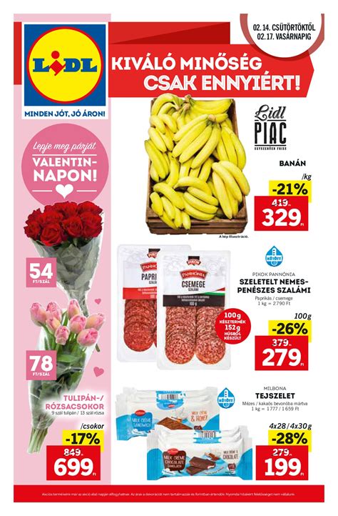 Lidl akciós újság február től Fekete Péntek Infó