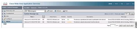 Cisco Wide Area Application Services Monitoring Guide Software Version Monitoring WAAS